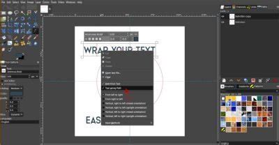 Wrap Text Around A Circle In GIMP Davies Media Design