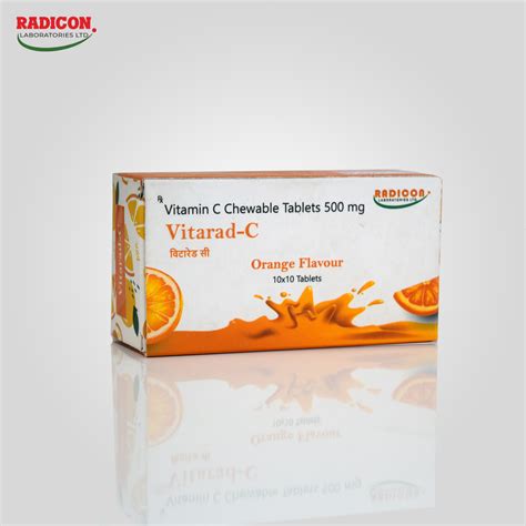 Vitamin C Chewable Tablets At Box Pharmaceutical Tablets In Greater Noida ID