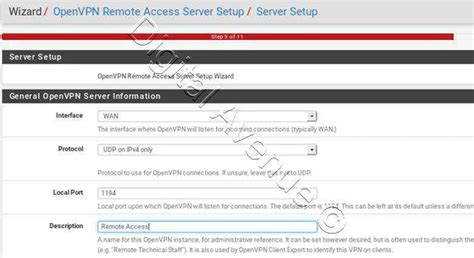 Setup Remote VPN Access Using PfSense And OpenVPN