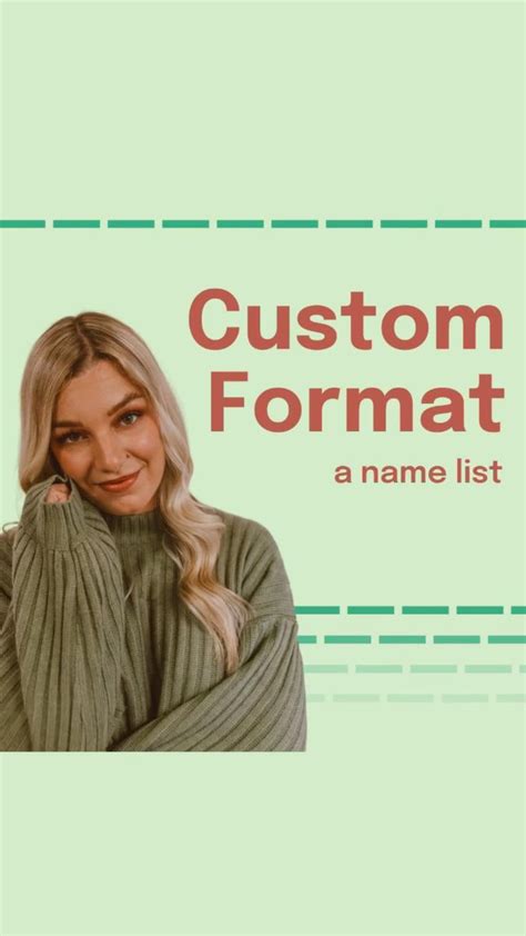 how to create your own custom format microsoft excel microsoft