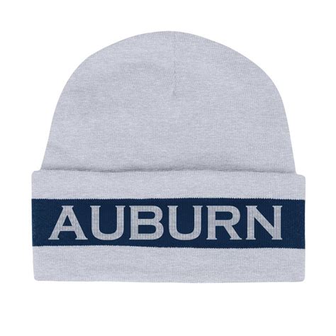 Aub Auburn Under Armour Jacquard Knit Cuff Beanie Alumni Hall