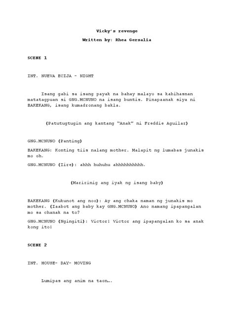 Comedy Script Pdf