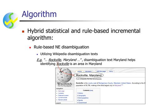 Ppt Named Entity Disambiguation A Hybrid Statistical And Rule Based Incremental Approach