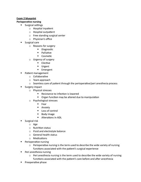 Exam Blueprint Self Made Study Guid With Every Thing That Can Be Tested On For Exam Exam