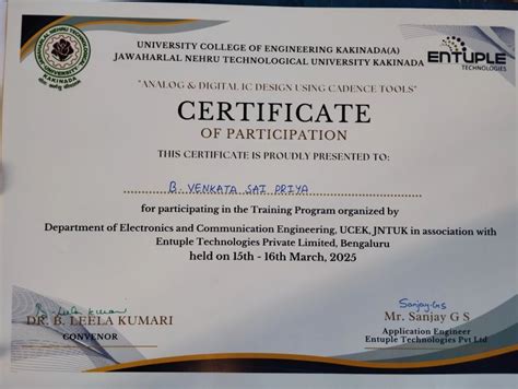 Vlsi Icdesign Cadencetools Semiconductor Skilldevelopment Ece