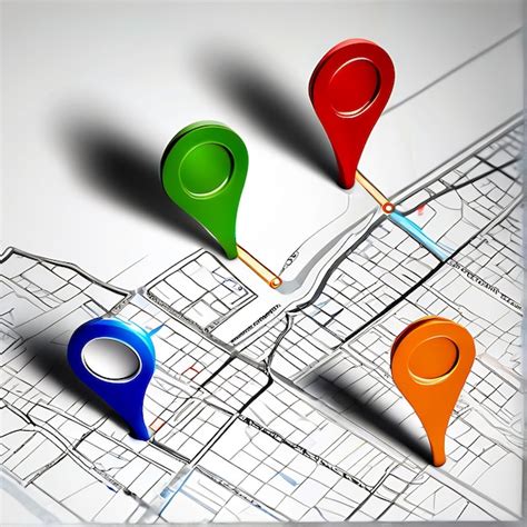 Premium Photo Map Pointers 3d Gps Icon Pin Marker Location
