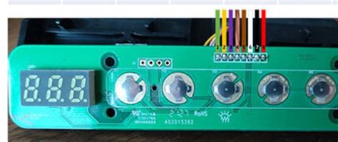 Intercept Rj45 Connector To Emulate Key Events On Standing Desk Controller Timotion Tc16