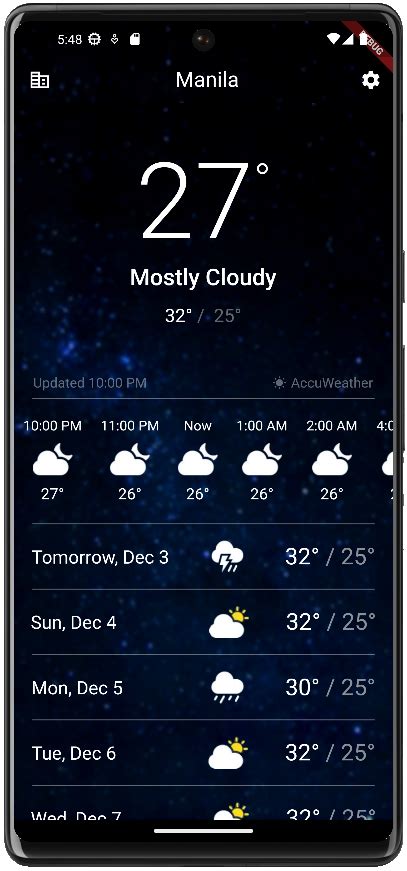 GitHub Bocyej Weather App UI Mockup Weather App Mockup Practicing Flutter By Creating A
