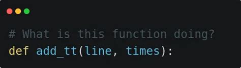 My 3 Worst Python Function Names