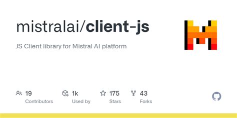 Github Mistralaiclient Js Js Client Library For Mistral Ai Platform
