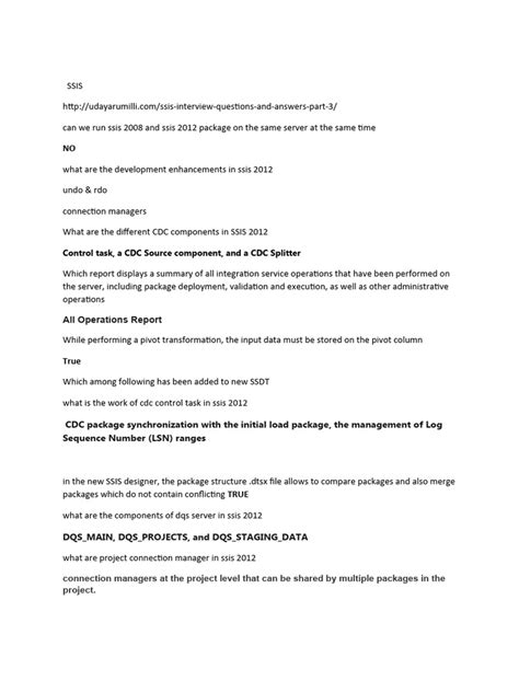 Ssis Pdf Microsoft Sql Server Databases