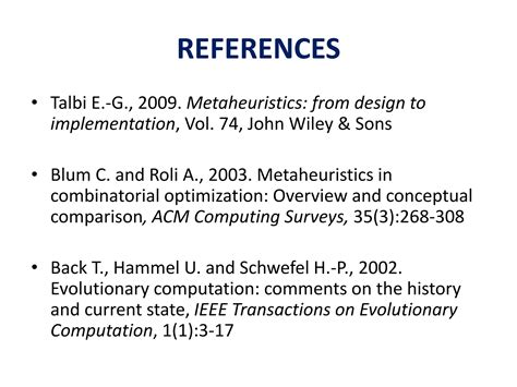 Metahuristic Algorithm Presentation Pptx