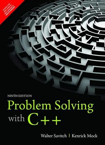 Problem Solving With C 9th Edition Paperback Book At Rs 3632piece