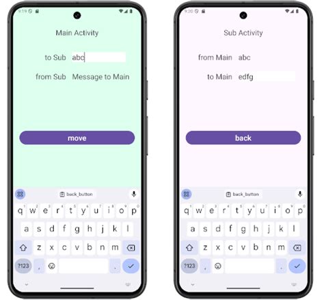 Android And Kotlin アプリの画面遷移とactivity間のデータ転送