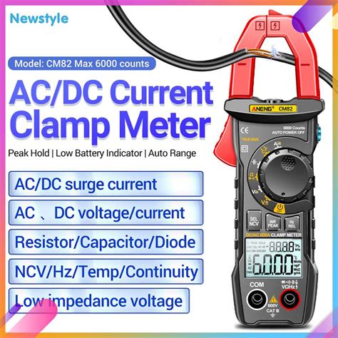 Aneng Sz301 S180 Digital Clamp Meter Ac Current Multimeter Dcac