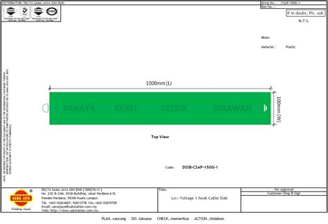 Low Voltage Cable Slabtilescover