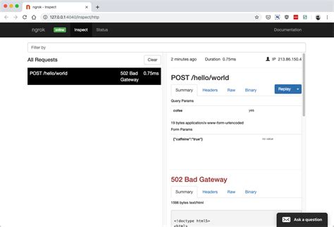 Testing Webhooks Locally With Ngrok And Netcat By Andrzej Rehmann Medium