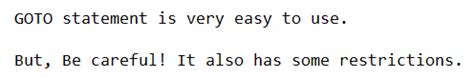 Pl Sql Goto Working Of Goto Statement With Two Steps