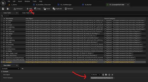 Creating And Editing Statsattributes Soulslike Framework Docs