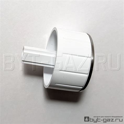 Ручка крана газовой плиты "De Luxe" мод. 5040 Г, белая, нового образца ...