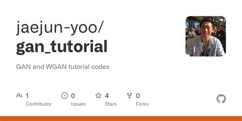 Gan Tutorial Gan Tutorial Ipynb At Main Jaejun Yoo Gan Tutorial GitHub
