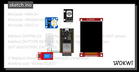 Thermo Wokwi Esp32 Stm32 Arduino Simulator