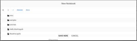 New Notebook Dialog Shows File List Without Scrollbar Issue 1551