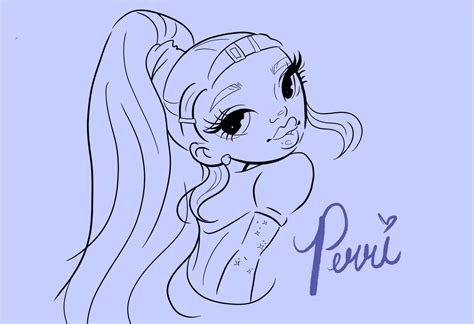 Rainbow High Oc Perri Morgan Sketch By Blissful Drawing On Deviantart