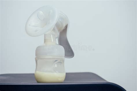 Manual Breast Pump Mothers Breast Milk Giving Healthy Food For Newborn