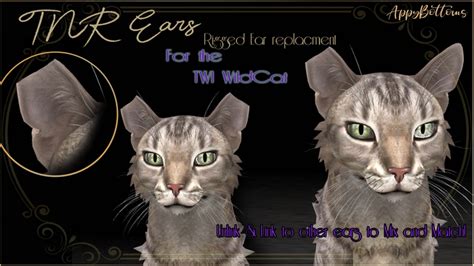 Second Life Marketplace Appybottoms Twiwildcat Tnr Ears