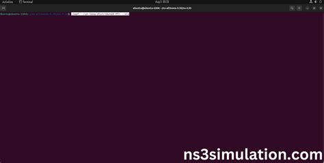 Executing The Example Lte Enb Net Device Program Ns3 Projects