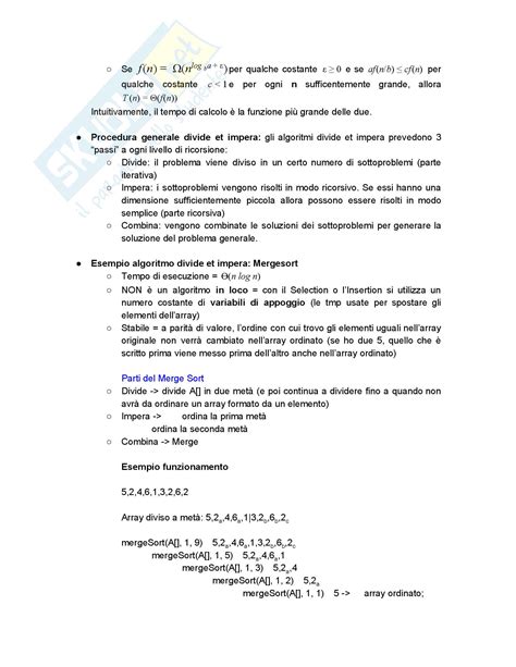 Domande Appunti Di Algoritmi E Strutture Dati