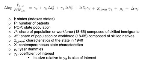 Econometrics Log Regression What Is The Last Variable In This