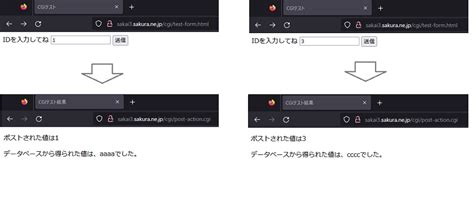 Python CGIデータベースの動的サイトをさくらのレンタルサーバで構築 堺docs