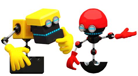 Orbot And Cubot Render By Nibroc Rock On Deviantart