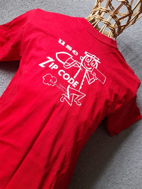 Zip Code T Shirt — Gama Clothing