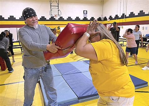 Self Defense Class Kickstarts ‘repowerment Among Teachers School