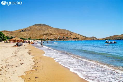 Lemnos Plati Beach Photos Map Greeka
