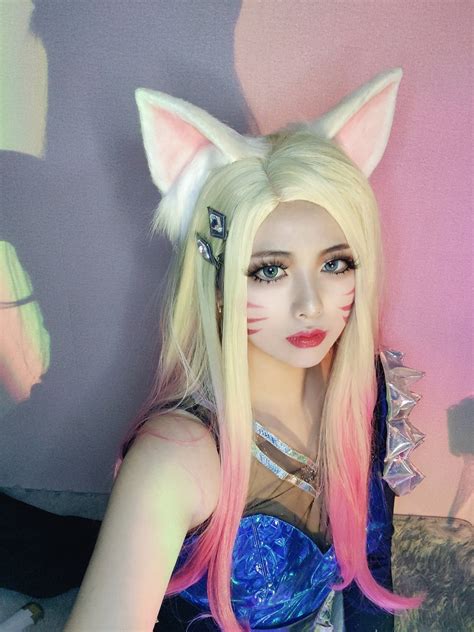 League Of Legends Popstar Ahri Cosplay