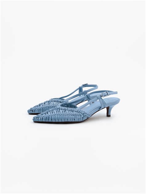 Kathryn Light Blue Slingback Toral