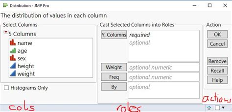 Jslselecting Cols With Filter Col Selector And Hot Spot Functionality