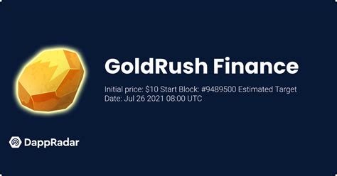 Goldrush Finance Defi Overview Tvl Analysis Dappradar