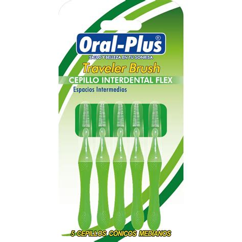 Cepillo Interdental Oral Plus Espacios Intermedios Fl