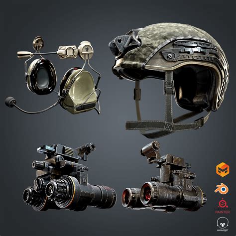 Military Ops Core Helmet 3d Model Cgtrader
