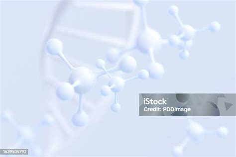 3d 렌더링된 미세한 분자 모델 Dna에 대한 스톡 사진 및 기타 이미지 Dna 유전자 연구 세포 Istock