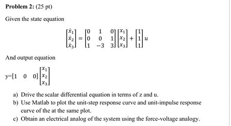 solved problem 2 25pt given the state