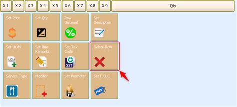 Line Editingdelete Row Autocount Resource Center