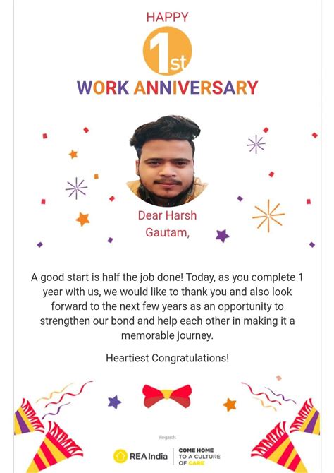 Harsh Gautam On Linkedin Completed One Year At
