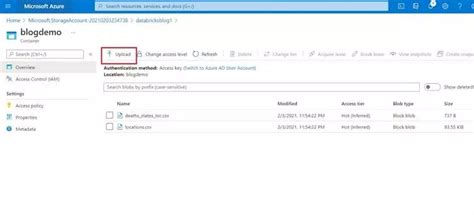 Azure Databricks Creating Clusters Notebooks And Mounting Azure Blob Storage Readmefeed