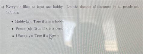 Solved Suppose The Domain Of The Following Predicate Logic Chegg